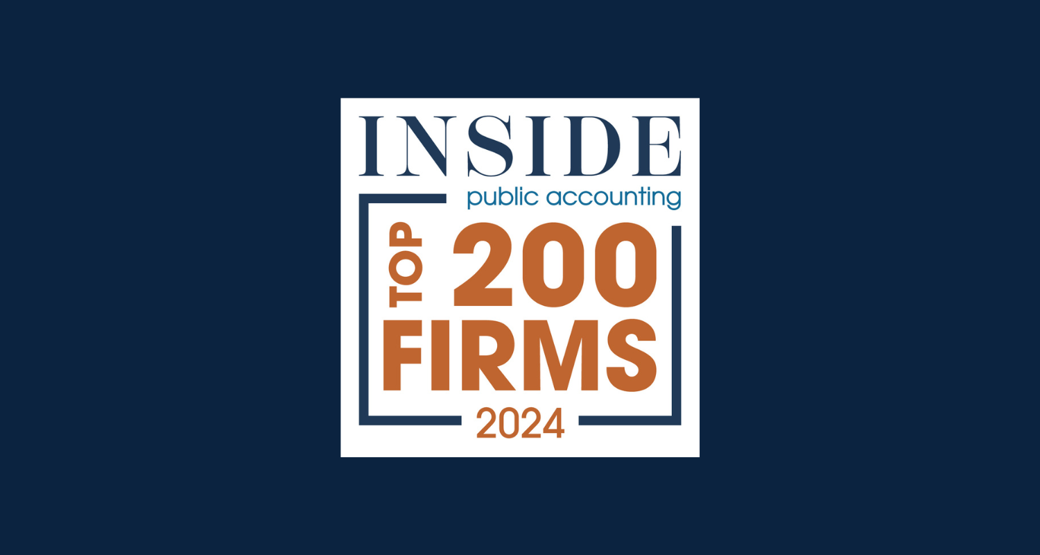 HTB named to INSIDE Public Accounting Top 200 List - Hannis T. Bourgeois